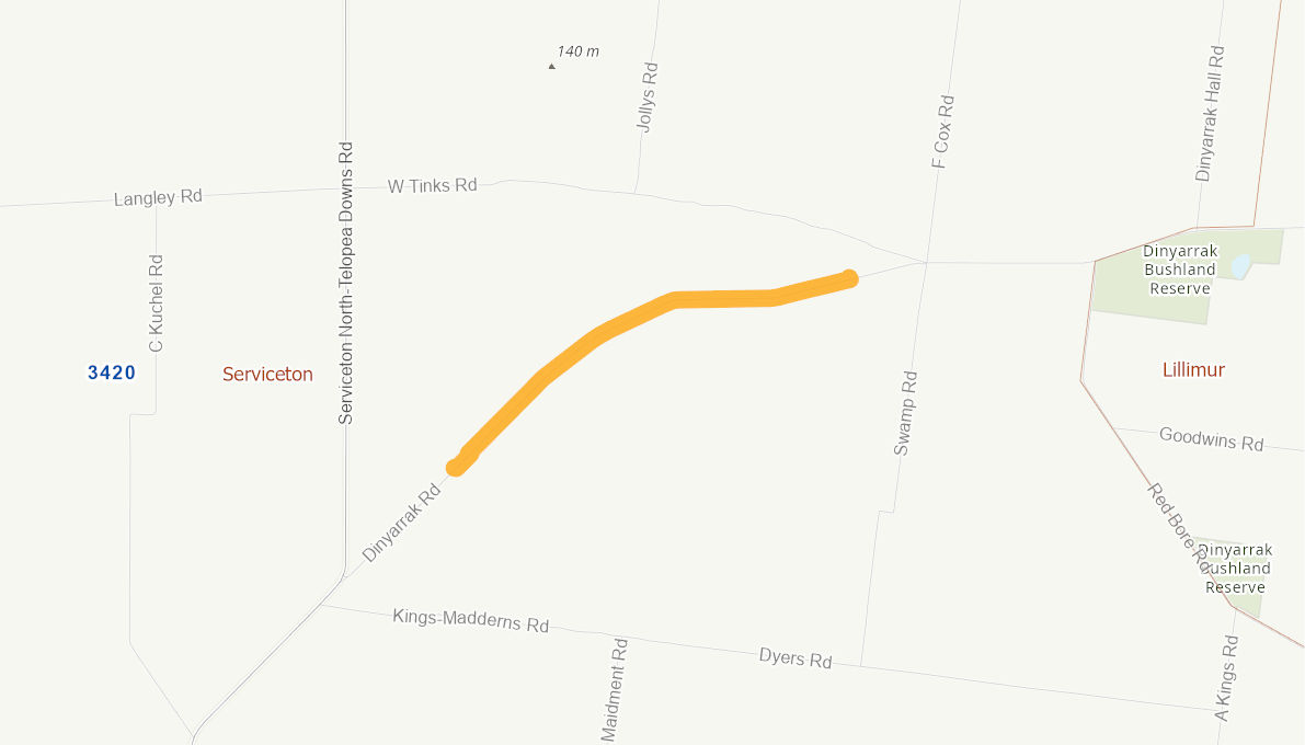 Dinyarrack Rd, Serviceton - 047037-12VIC-RTR | Infrastructure ...