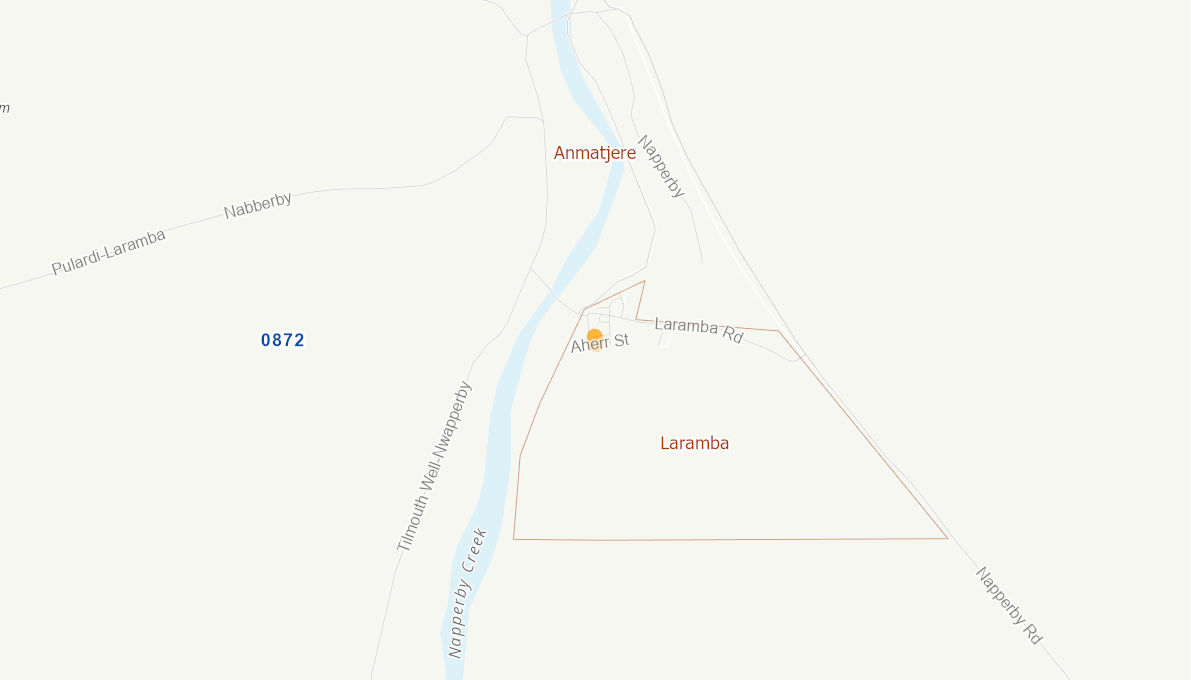 Bush Street - Laramba community (Rural Road) - 047776-12NT-RTR ...