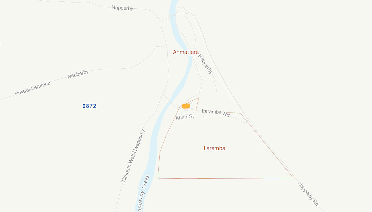 Altwerl Place - Laramba community (Rural Road) - 047780-12NT-RTR ...
