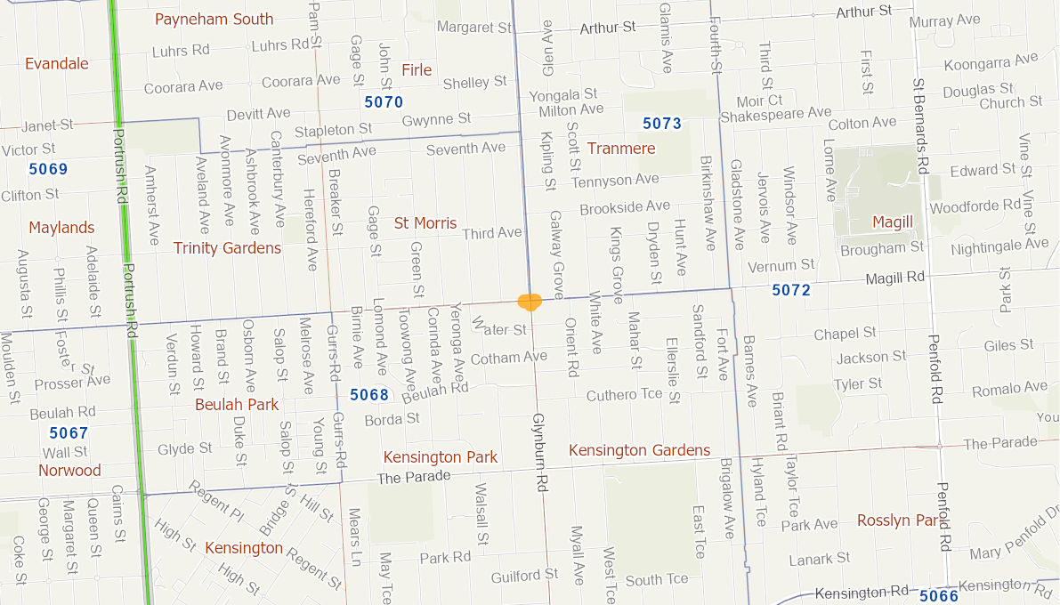 Magill Road - Glynburn Road - KENSINGTON PARK - 048065-13SA-BS ...
