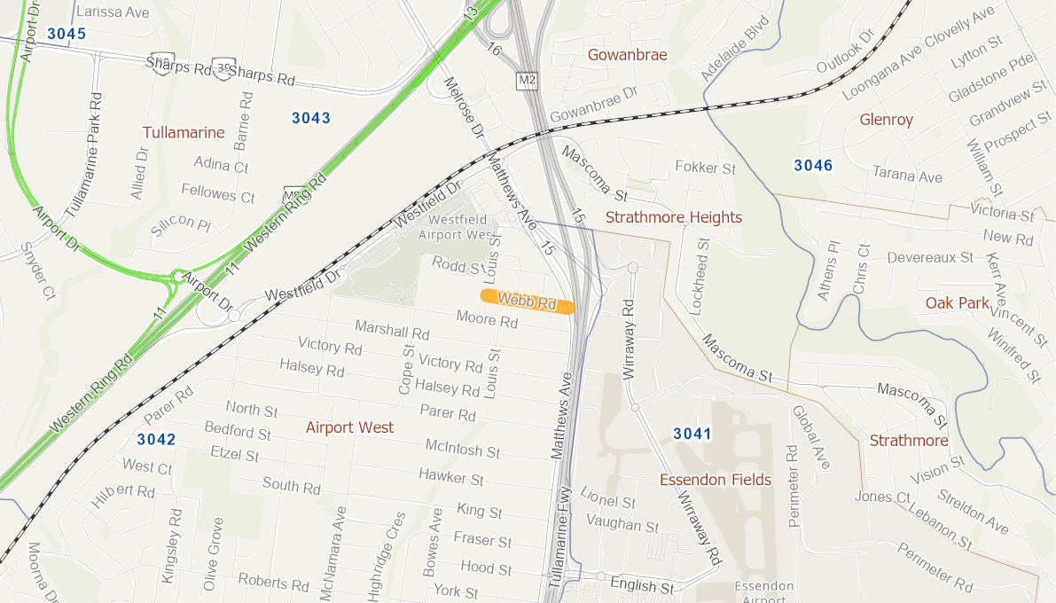 Webb Road, Airport West - 048265-12VIC-RTR | Infrastructure Investment ...