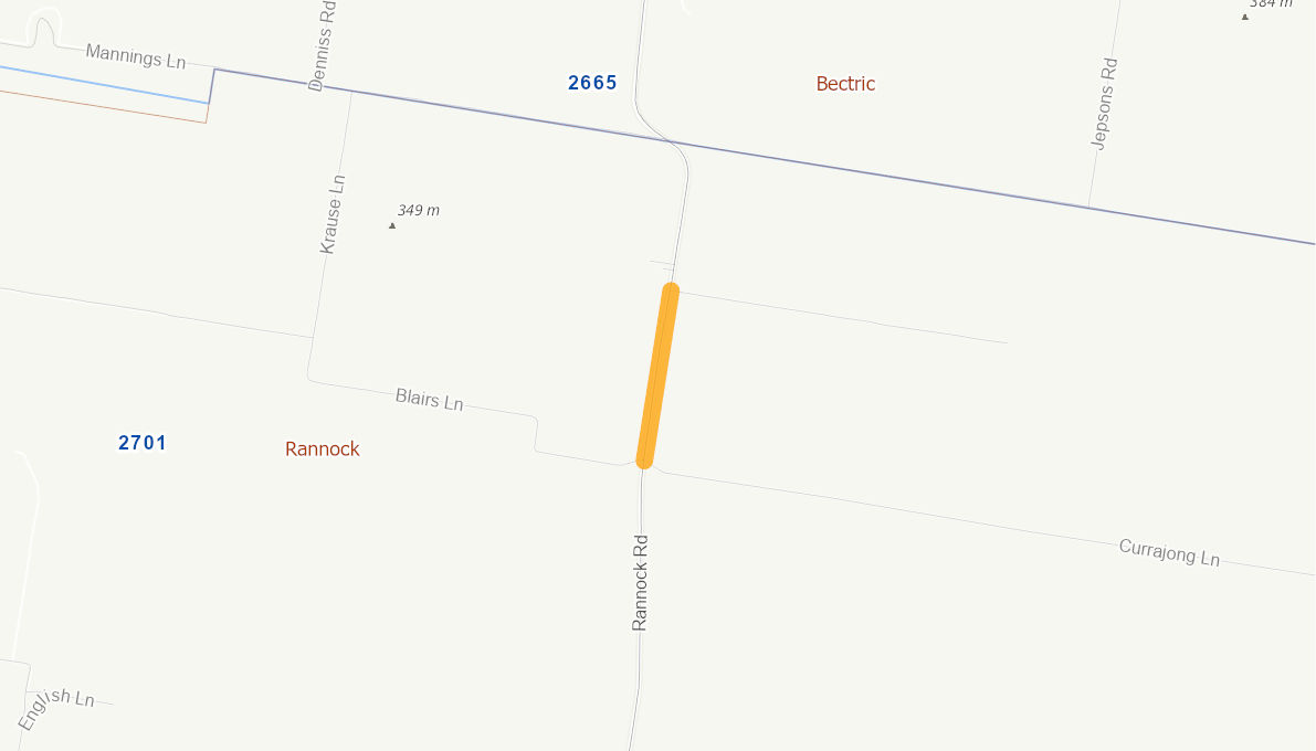 Rannock Road (Rural Road) - 048739-12NSW-RTR | Infrastructure ...