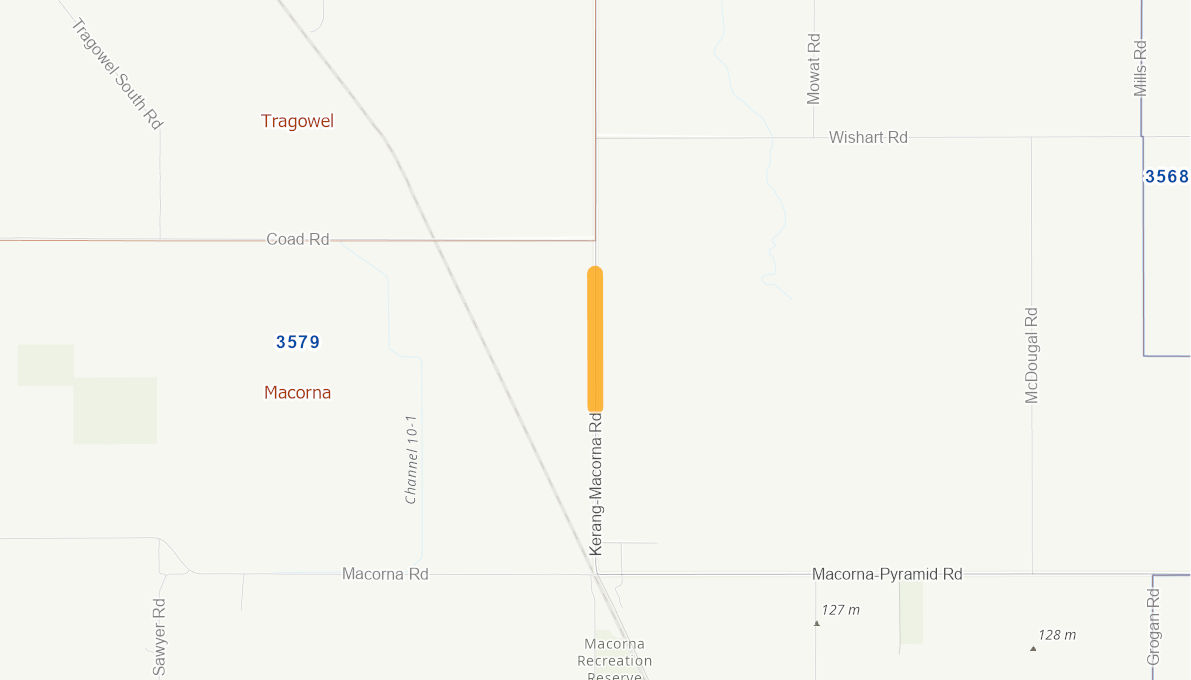 Kerang Macorna Road, Macorna - 049490-13VIC-RTR | Infrastructure ...