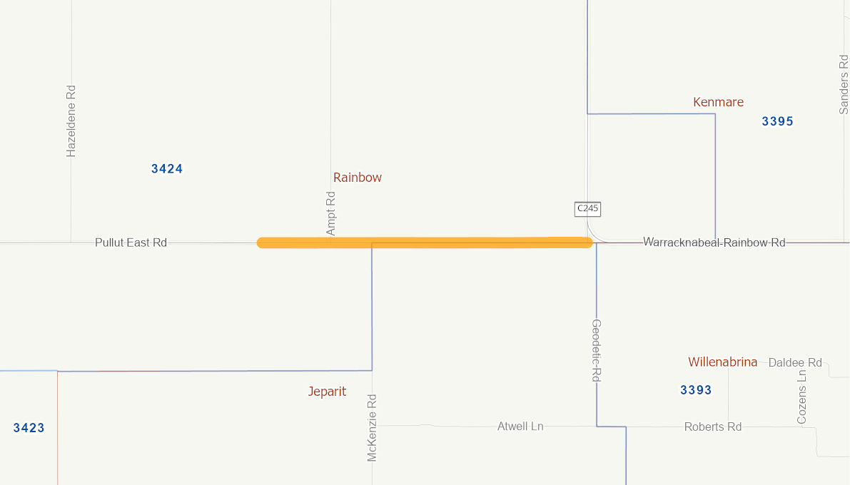 Pullut East Road (Rural) - 049588-13VIC-RTR | Infrastructure Investment ...