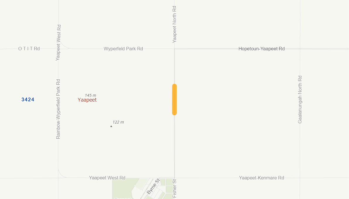 Hopetoun Yaapeet Road (Rural Road) - - 049639-13VIC-RTR ...