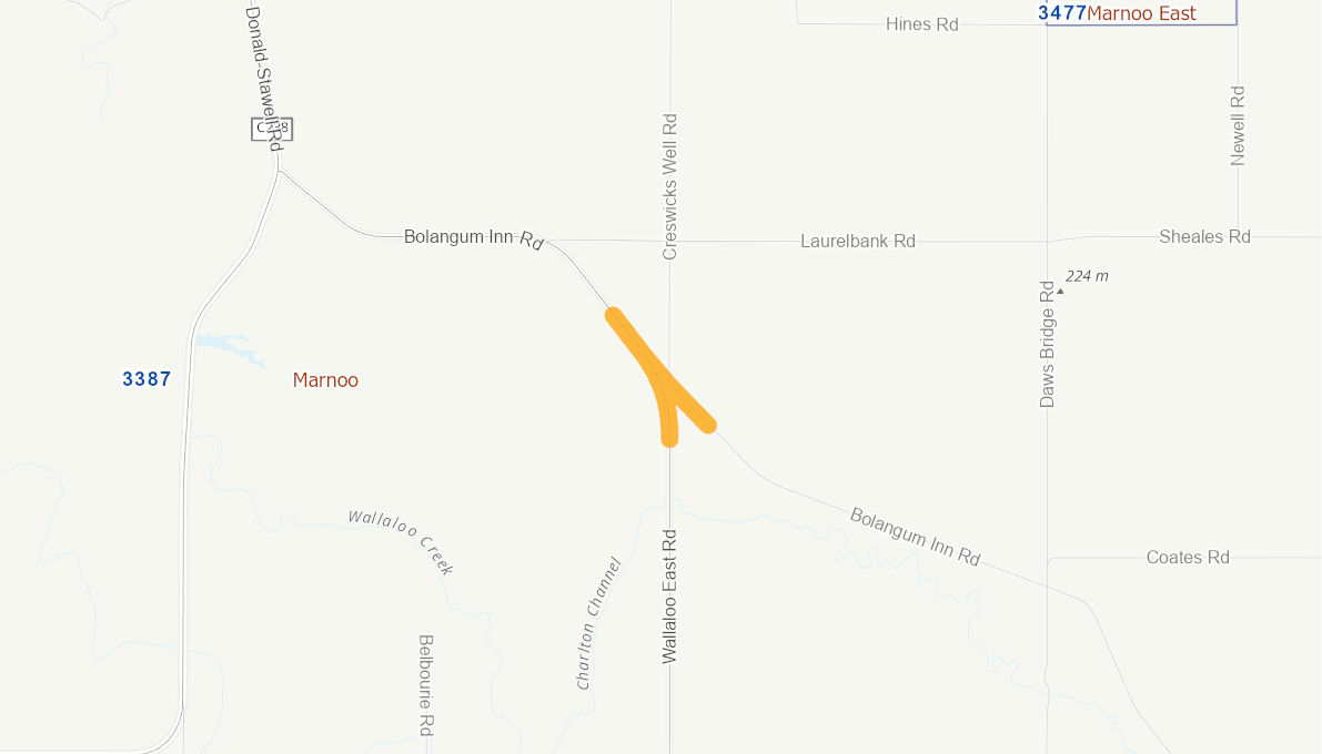 Bolangum Inn Road, Marnoo - 049978-13VIC-RTR | Infrastructure ...