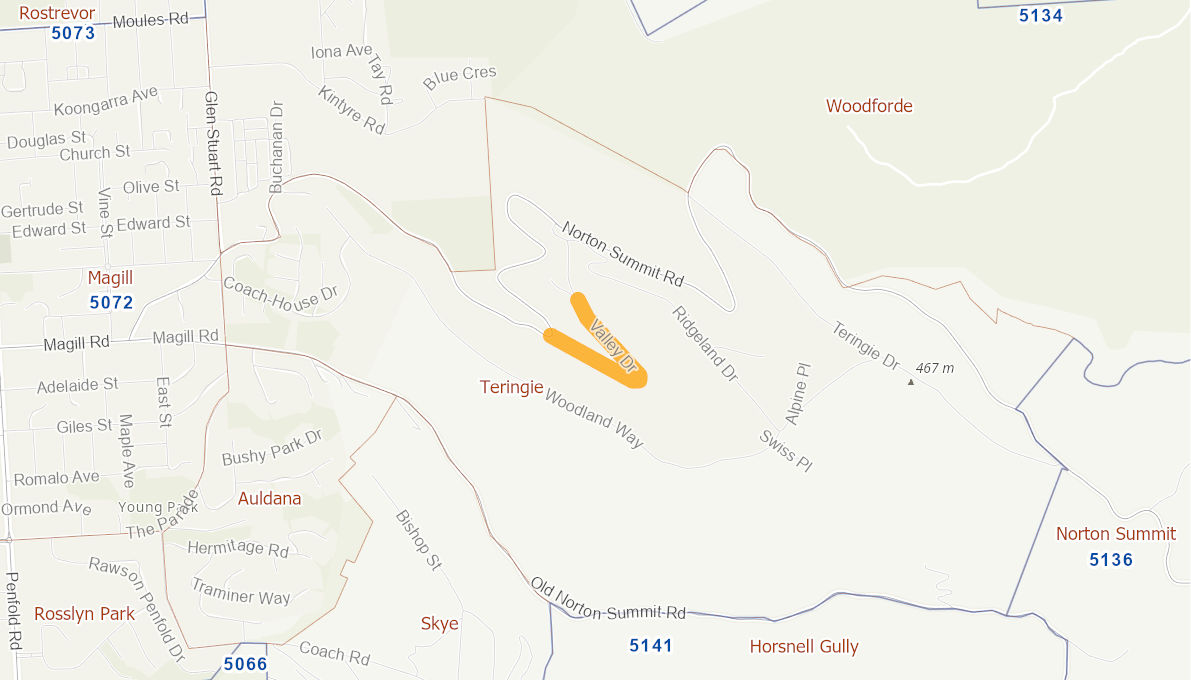 Valley Drive, Teringie - 050094-13SA-RTR | Infrastructure Investment ...