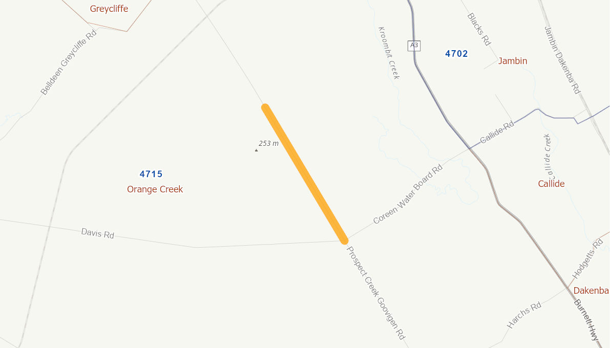 Prospect Creek Goovigen Road Greycliffe - 050238-13QLD-RTR ...