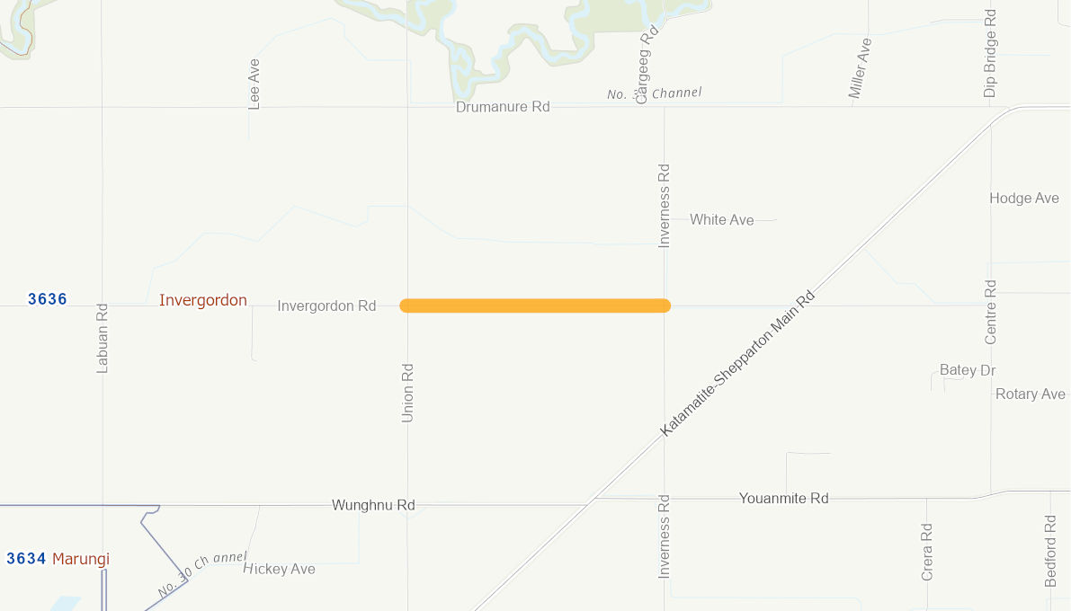 Invergordon Road - 050559-13VIC-RTR | Infrastructure Investment Program