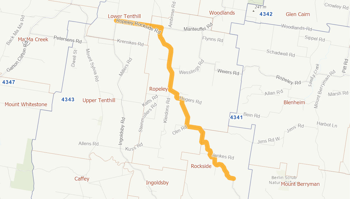 Ropeley Rockside Road, Rockside - 051066-13QLD-RTR | Infrastructure ...