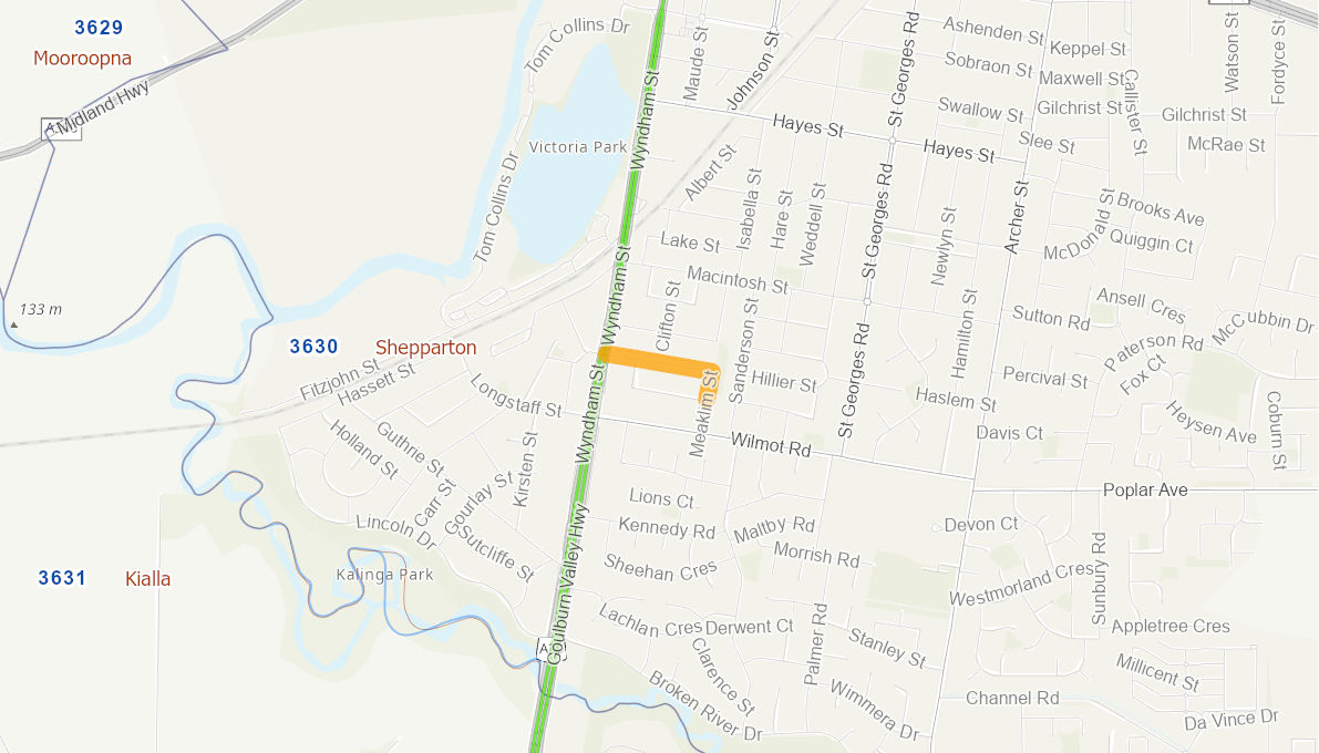 Meaklim Street, Shepparton - 051220-13VIC-RTR | Infrastructure Investment Program