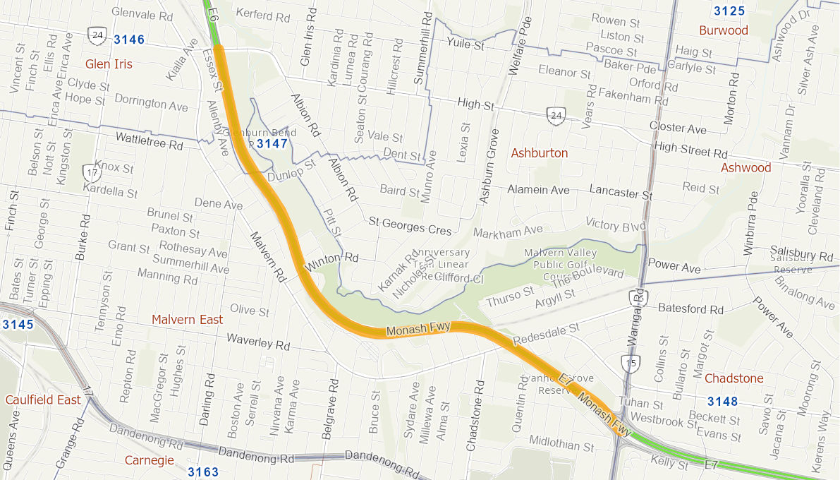 Monash Freeway – High Street to Warrigal Road Intelligent Transport ...