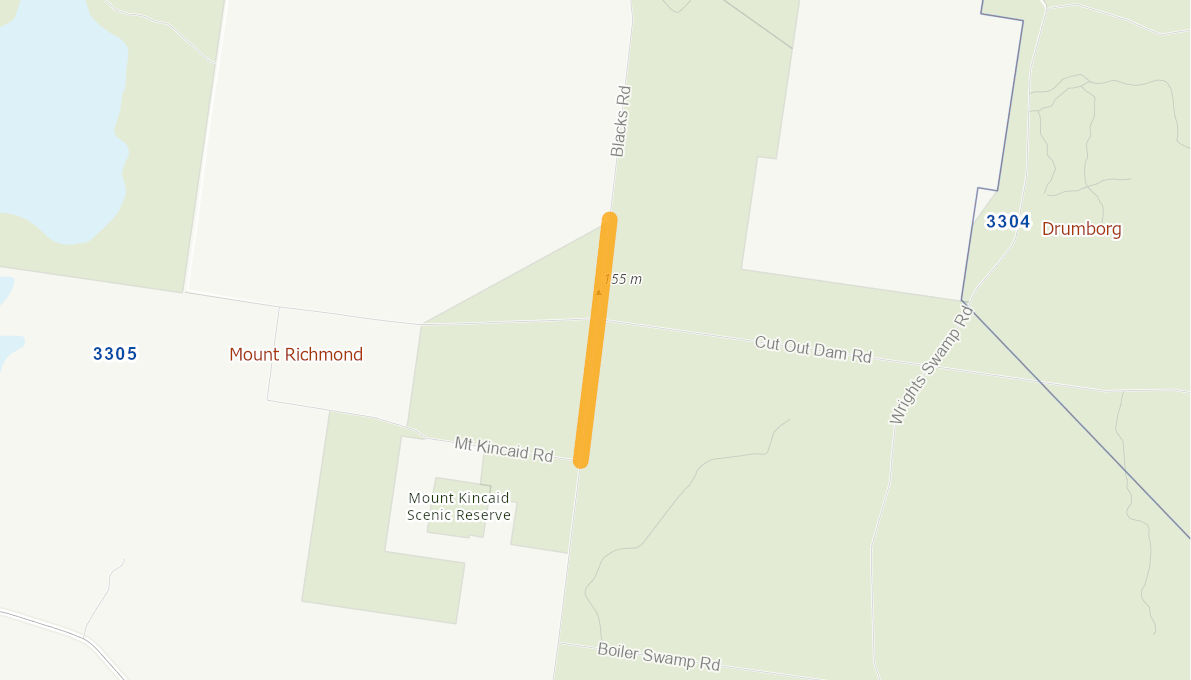 Blacks Road (Rural Road). - 051422-13VIC-RTR | Infrastructure ...