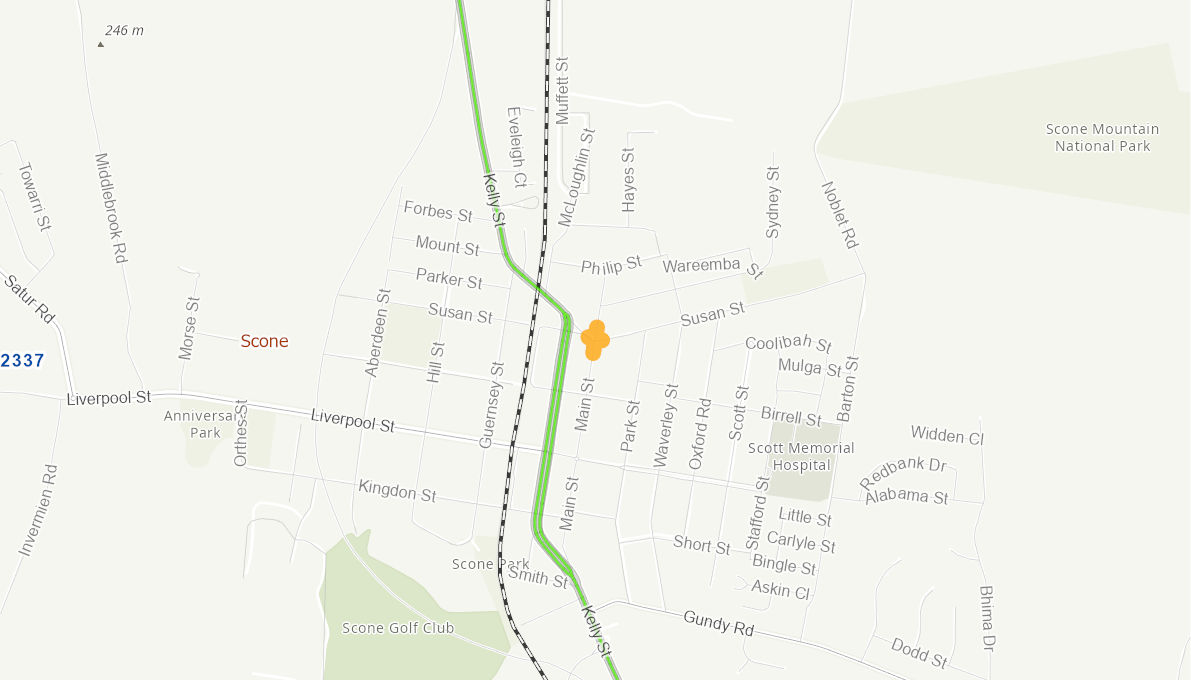 Main and Susan Street, Scone - 052413-14NSW-RTR | Infrastructure Investment Program