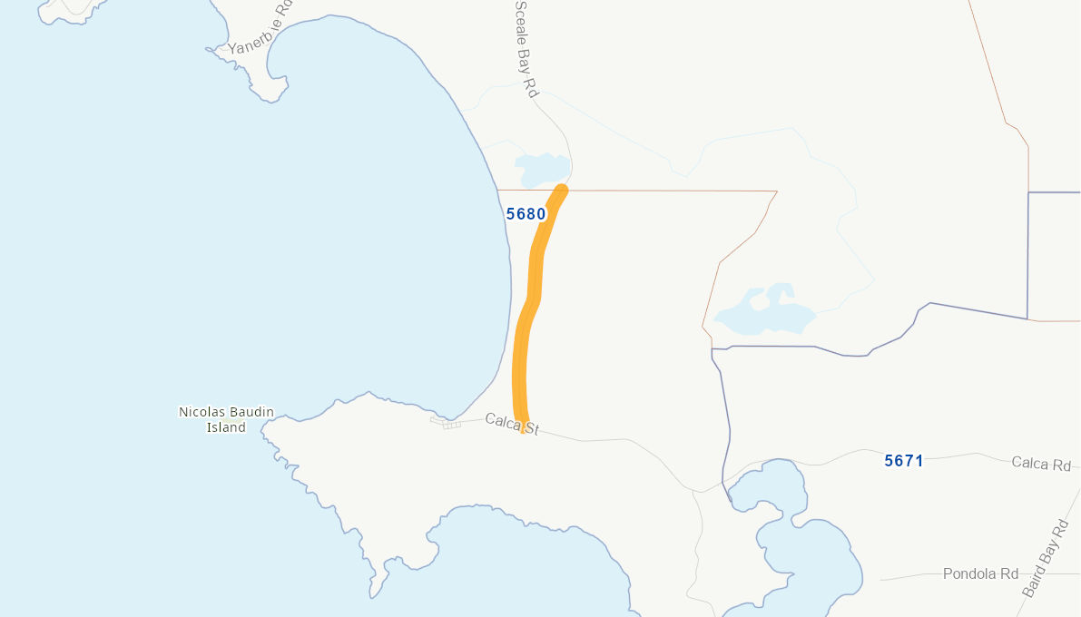 Sceale Bay Road (Rural Road) - 052432-14SA-RTR | Infrastructure ...