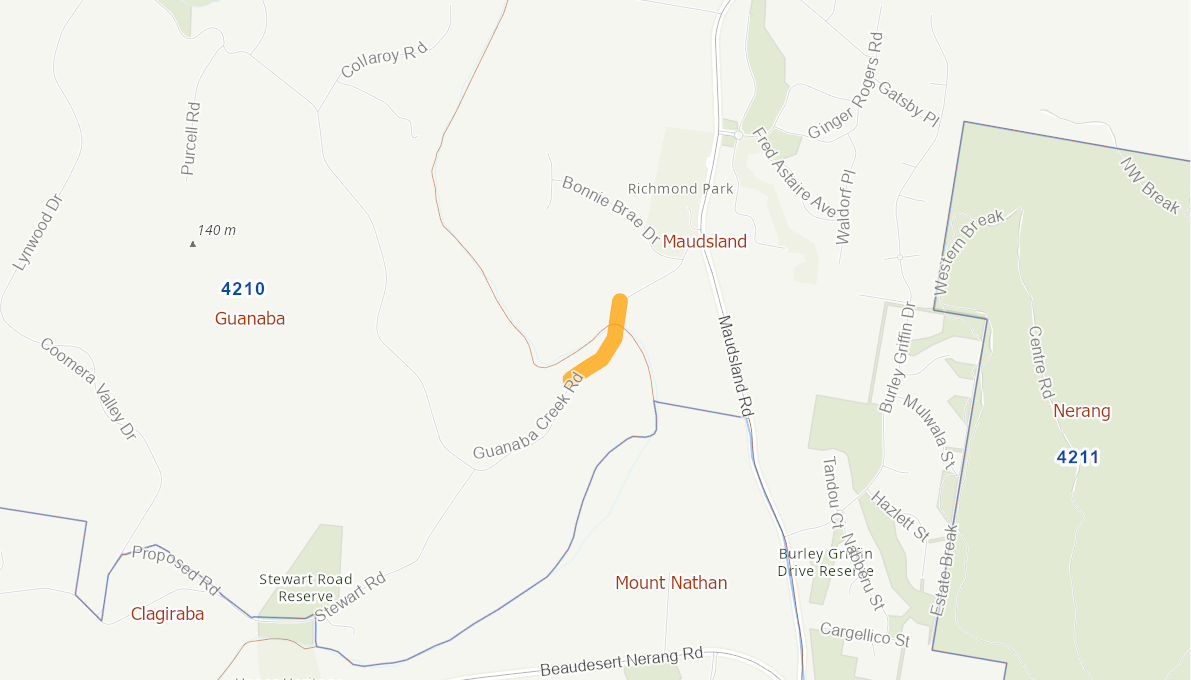 Guanaba Creek Road, Guanaba - 053157-14QLD-RTR | Infrastructure ...