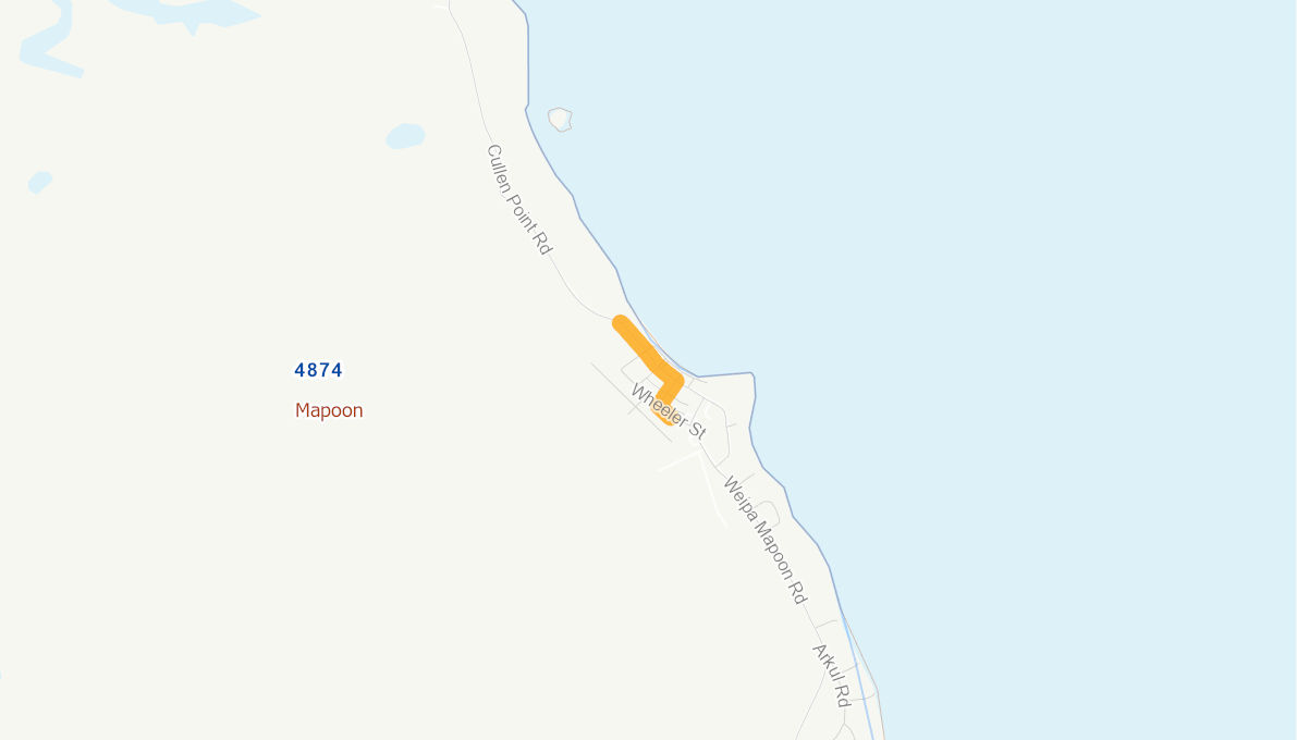 Weipa to Mapoon Road, Mapoon - 053409-14QLD-RTR | Infrastructure ...