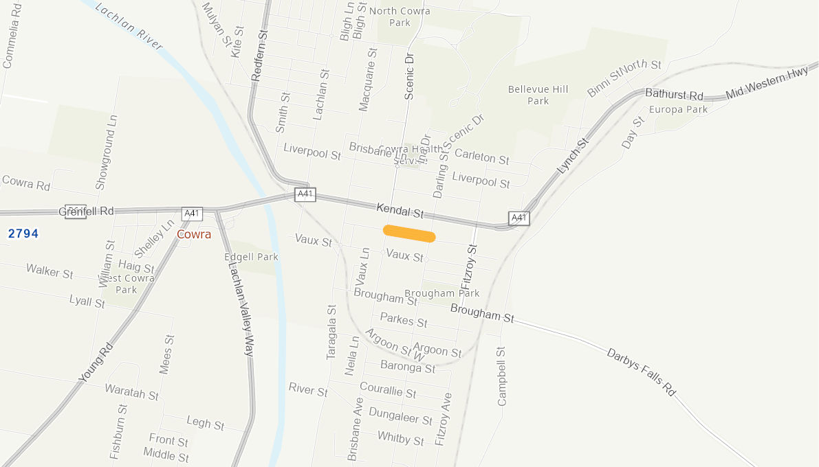 Railway Lane Cowra - 053440-14NSW-RTR | Infrastructure Investment Program