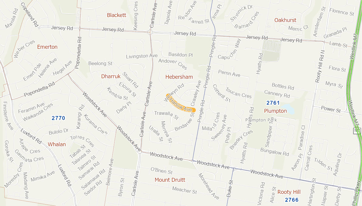 Harlow Avenue, Hebersham - 053563-14NSW-RTR | Infrastructure Investment ...