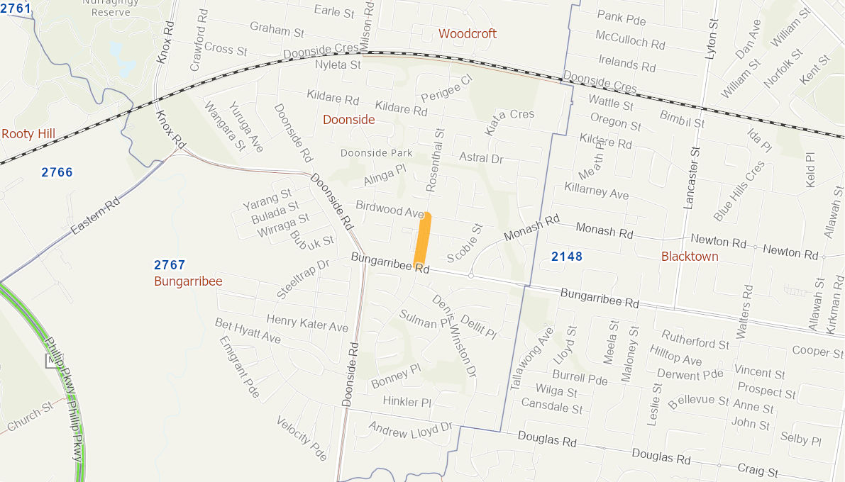 Rosenthal Street, Doonside - 053680-14NSW-RTR | Infrastructure ...