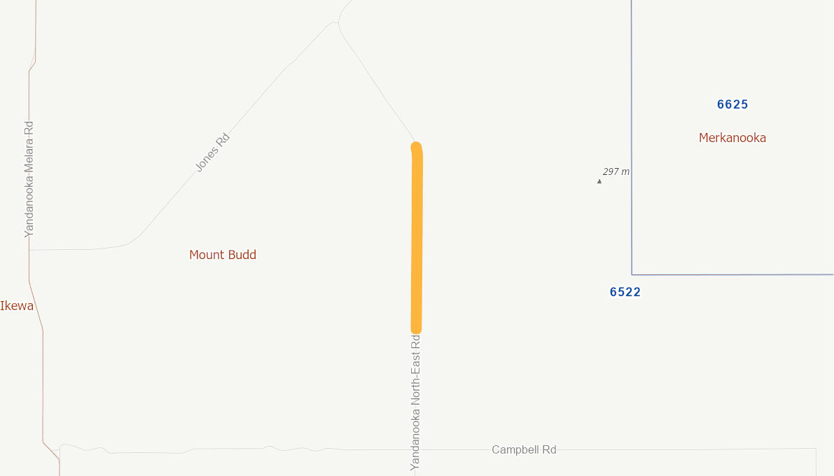 Yandanooka North East Road (Rural Road) - 053689-14WA-RTR ...