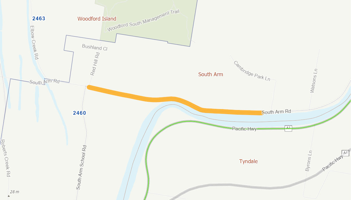 South Arm Road (Rural Road) - 053951-14NSW-RTR | Infrastructure ...