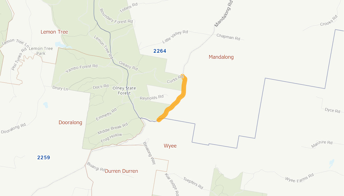 Mandalong Road, Mandalong - 065088-16NSW-RTR | Infrastructure ...