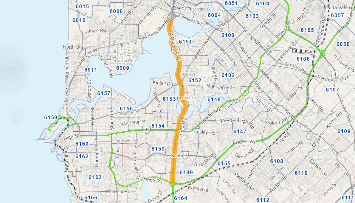 Kwinana Freeway - Roe Highway To Narrows Bridge - Implement Smart ...