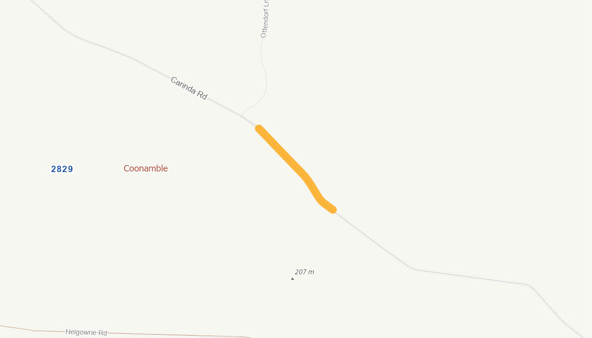 Carinda Road, Coonamble (Rural Road) - - 091593-16NSW-RTR ...