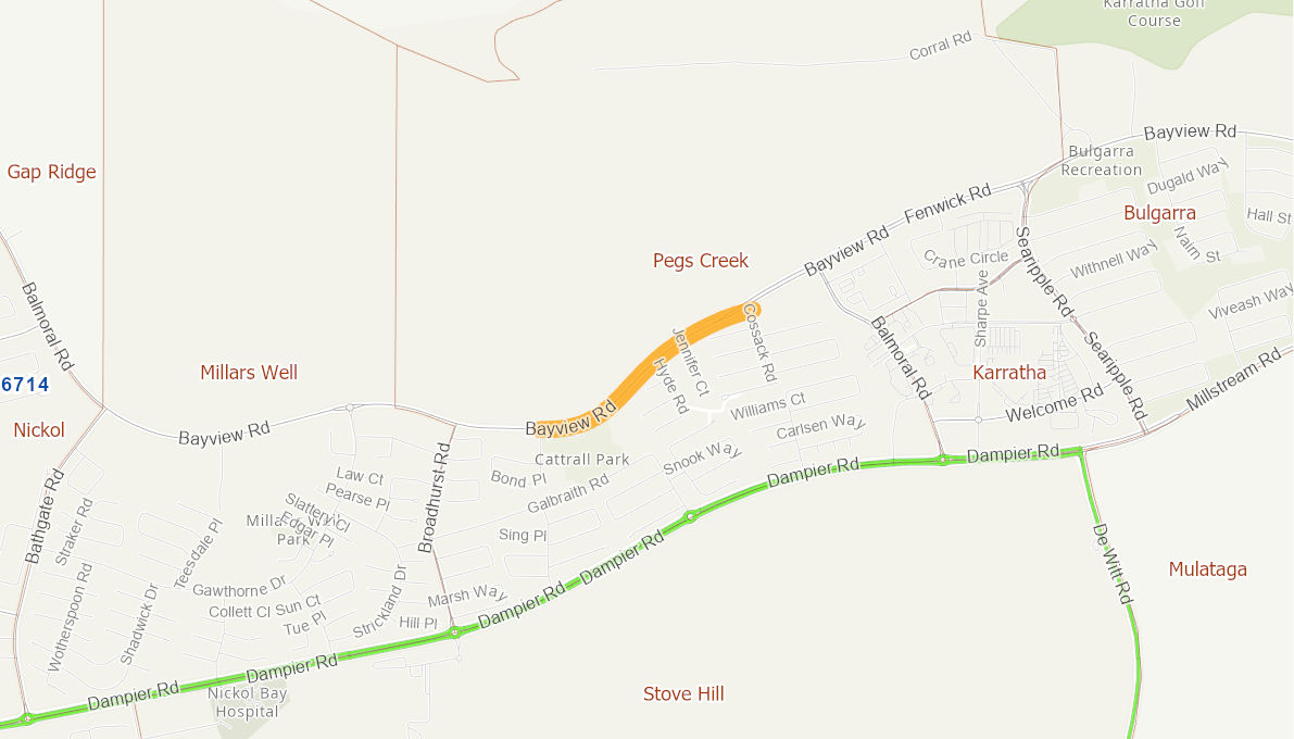 Bay View Road (Previously Balmoral Road), Karratha - 091638-16WA-RTR ...