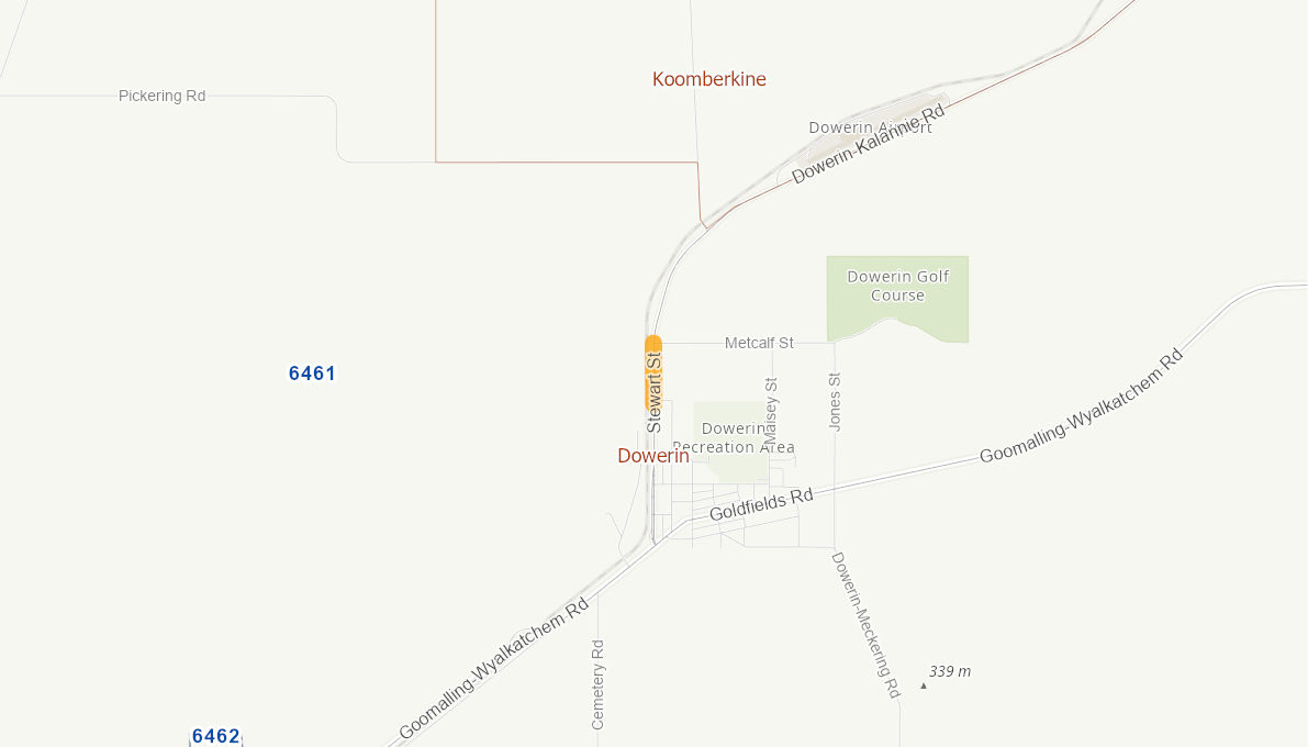 Stewart Street, Dowerin - 091756-16WA-RTR | Infrastructure Investment ...