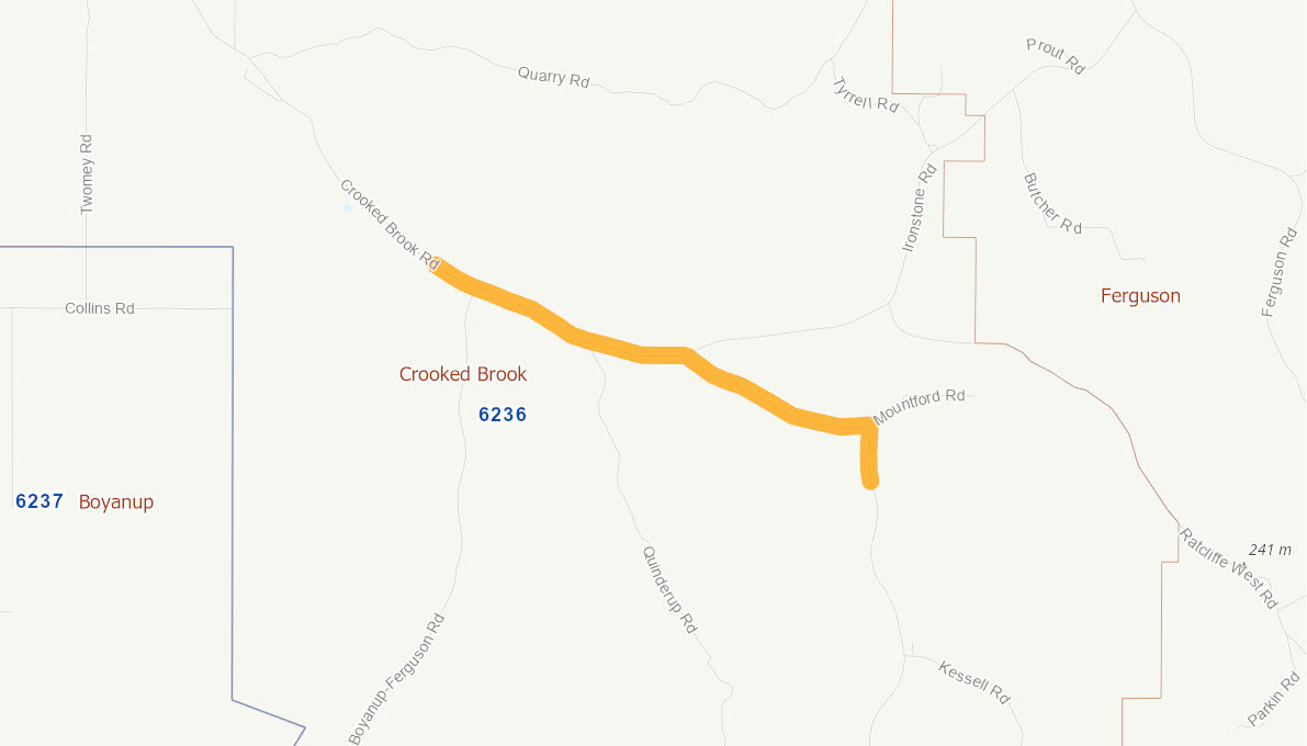 Crooked Brook Road, Crooked Brook - 092012-17WA-RTR | Infrastructure ...