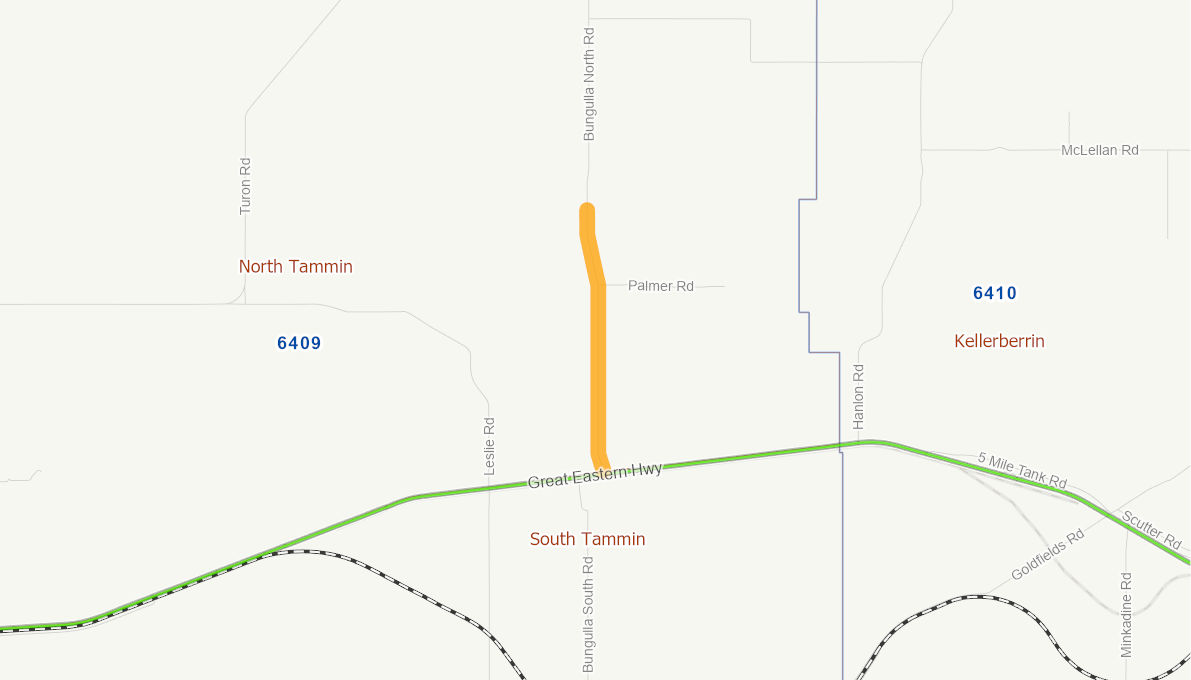 Bungulla North Road Tammin (Rural Road. 0003), - 092514-17WA-RTR ...