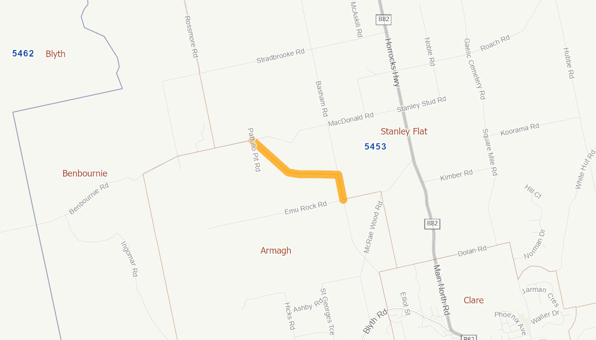 Benbournie Road, Armagh (Rural Road) - 093100-17SA-RTR | Infrastructure ...