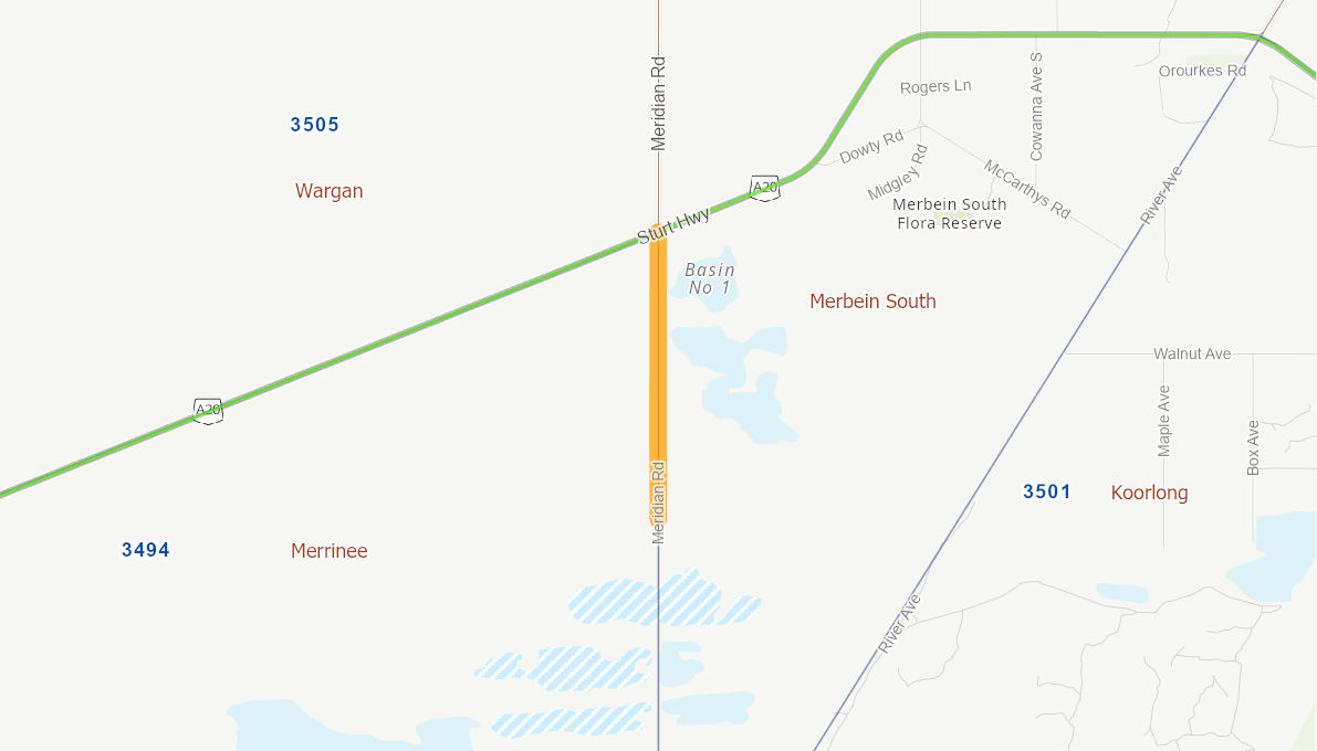 Meridian Road, Merbein South - 094848-17VIC-RTR | Infrastructure ...