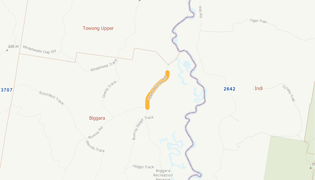 Upper Murray Road (Rural Road) - 094899-17VIC-RTR | Infrastructure ...