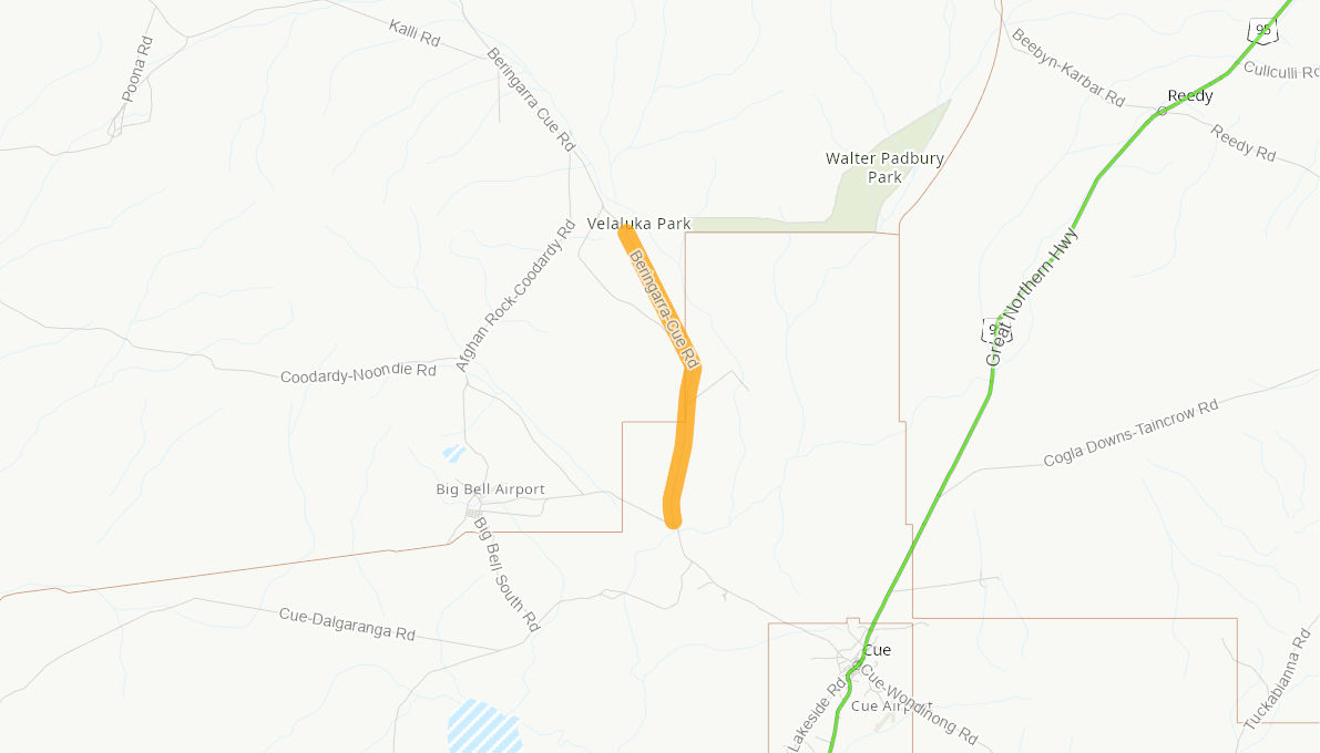 Cue Beringarra Road (Rural Road) - 094997-17WA-RTR | Infrastructure ...