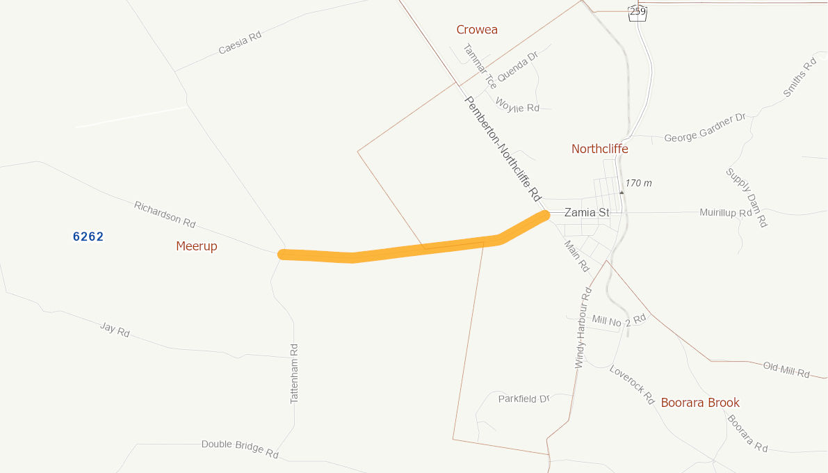 Richardson Road (rural road) - 096154-17WA-RTR | Infrastructure ...