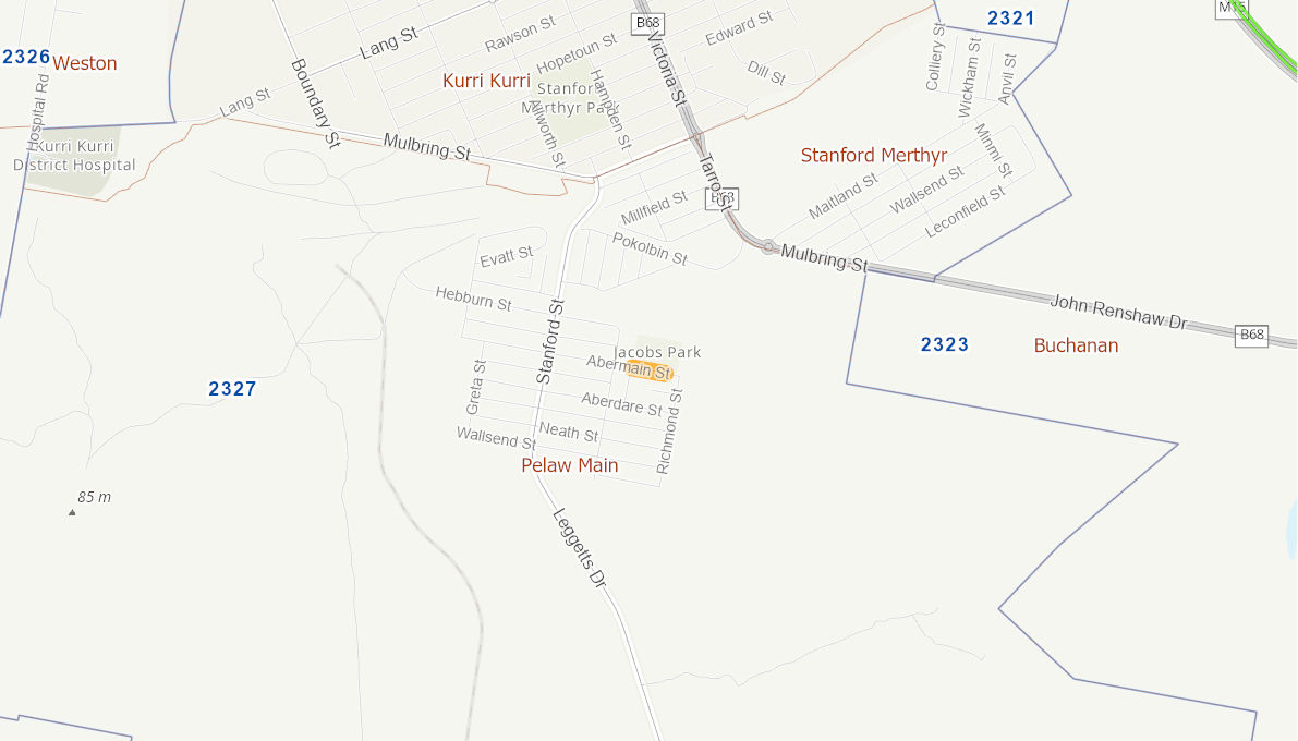 Abermain Street, Pelaw Main - 096449-17NSW-RTR | Infrastructure ...