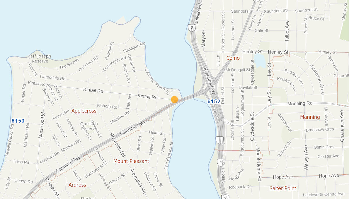 Kintail Road - Canning Beach Road - APPLECROSS - 096631-18WA-BS ...