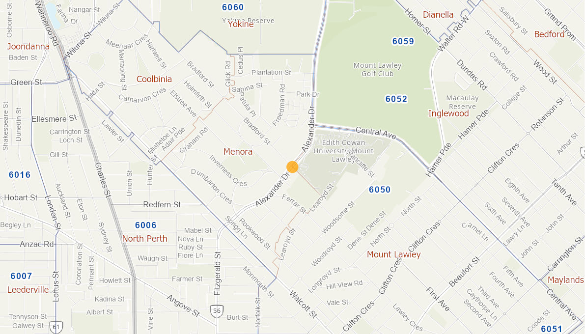 Alexander Drive - Bradford Street - MENORA - 096639-18WA-BS ...