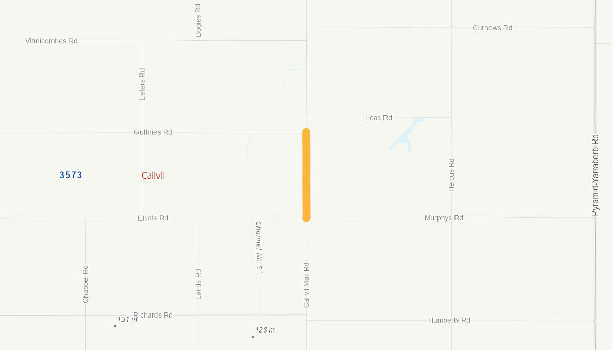 Calivil Mail Rd (Rural Road) - 096868-17VIC-RTR | Infrastructure ...