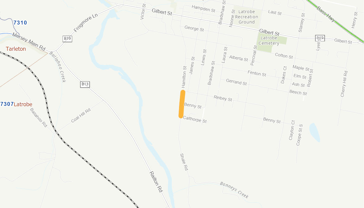 Hamilton Street, Latrobe - 096905-17TAS-RTR | Infrastructure Investment ...