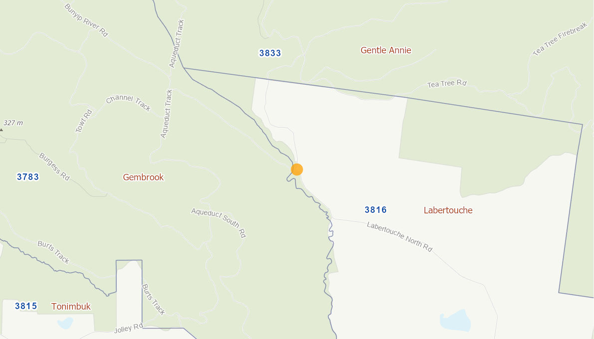 Labertouche North Road - Bunyip River Road - LABERTOUCHE - 097174-18VIC ...