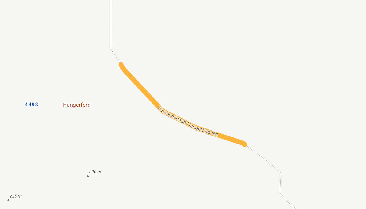 Hungerford Road (Rural Road) - 097307-17QLD-RTR | Infrastructure ...