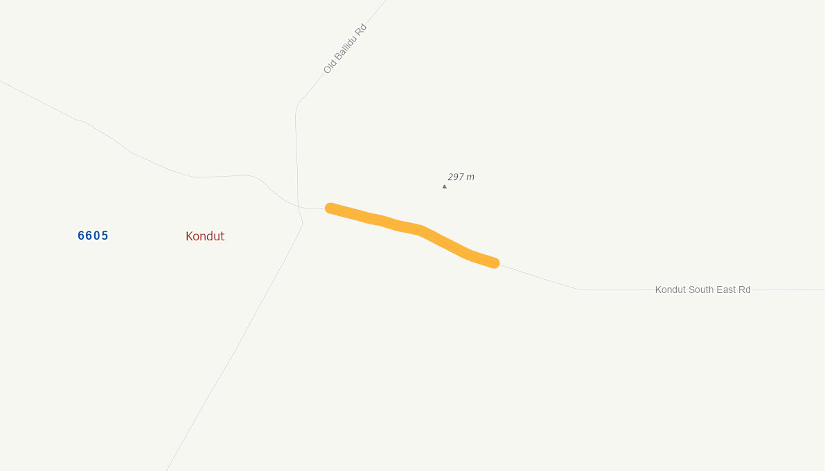 Kondut South East Road, (Rural Road) - 097567-18WA-RTR | Infrastructure ...
