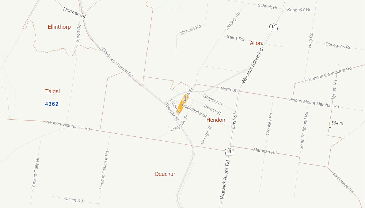 Allora Street, Hendon Queensland - 097711-18QLD-RTR | Infrastructure ...