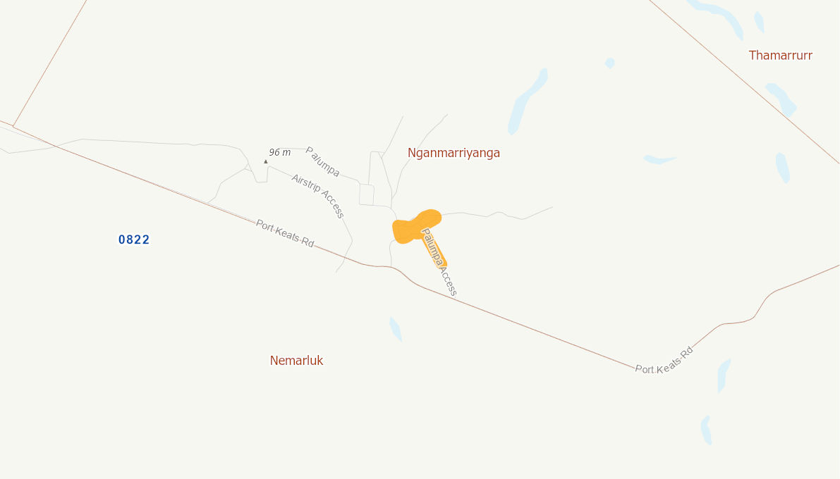 Palumpa Access Road, Nganmarriyanga - 098747-18NT-RTR | Infrastructure ...