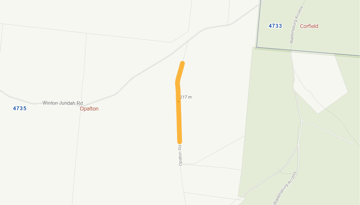 Opalton Road - Winton (rural road) - 099277-18QLD-RTR | Infrastructure ...