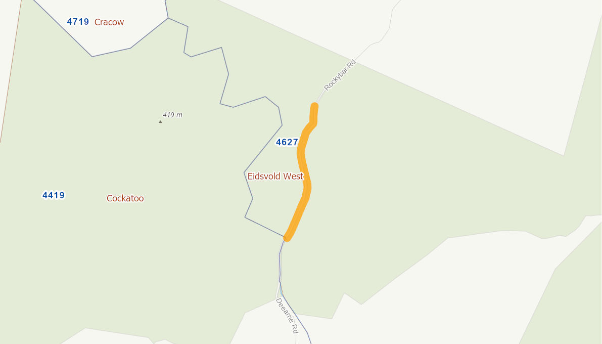 Rockybar Road, Eidsvold Queensland - 099358-18QLD-RTR | Infrastructure ...